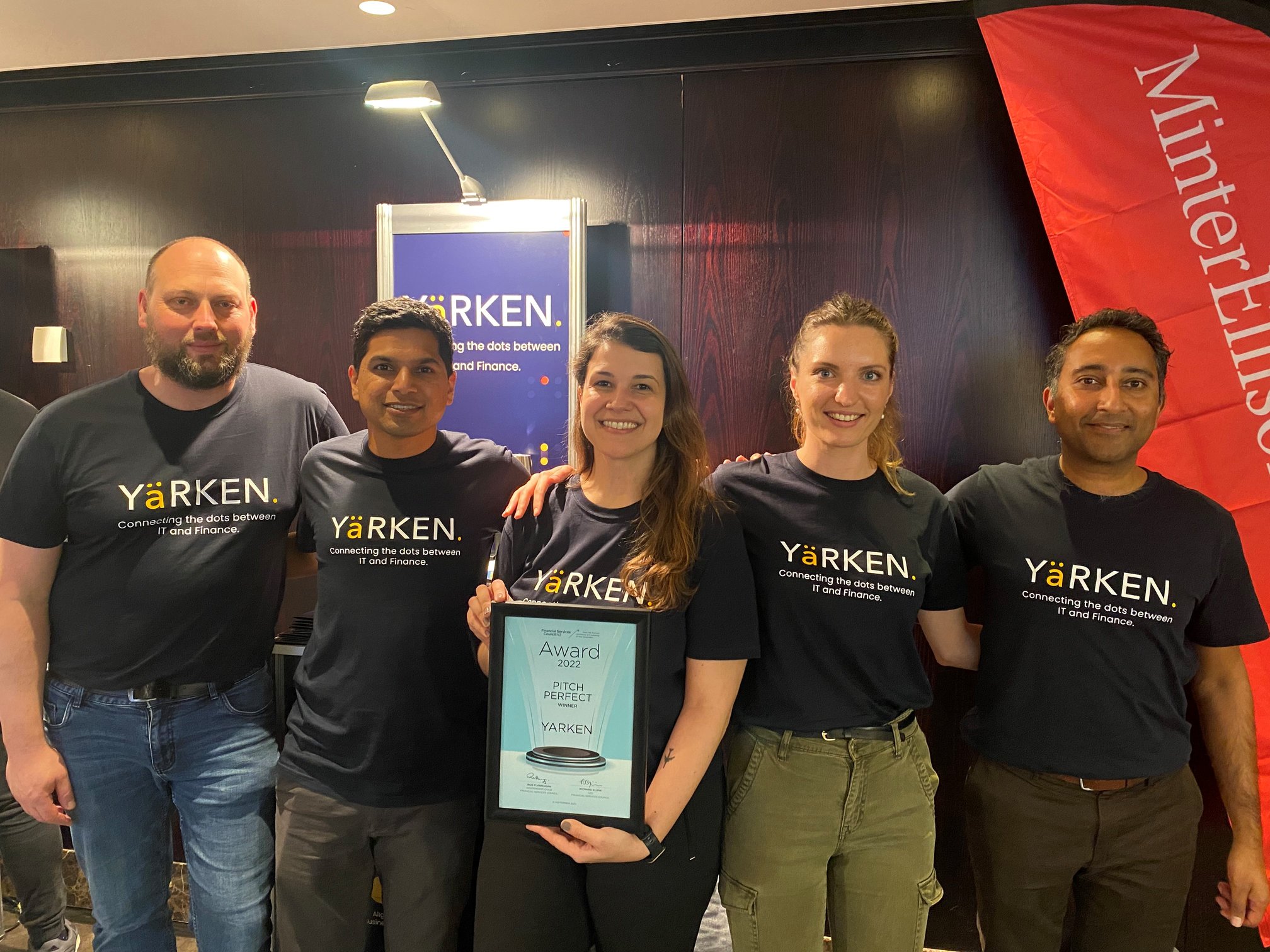 YäRKEN wins Pitch Perfect at the Financial Services Conference 2022